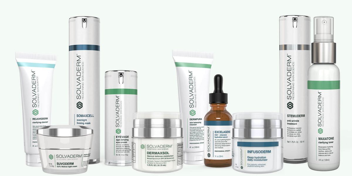Skin Care Products at Solvaderm : Redefining Skin Science - Solvaderm®